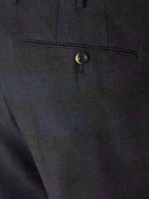 PT TORINO Checked Slim-fit Trousers