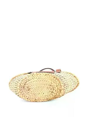 Loewe Basket Raffia Small Tote Bag - Neutrals