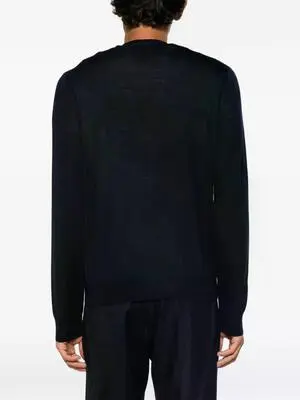 Corneliani V-neck Button-up Cardigan - Blue