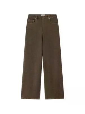 GANNI Lari Jeans In Neppy Denim