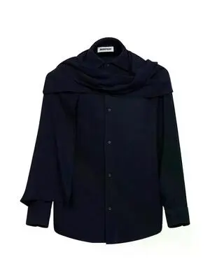 DARKPARK George Scarf Shirt - Blue