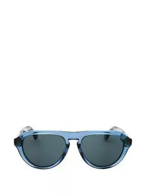 Burberry Pilot-frame Sunglasses - Blue