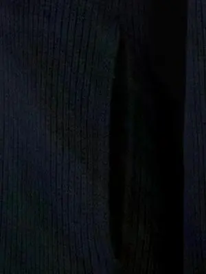 Emporio Armani Ribbed-knit Zip-up Cardigan