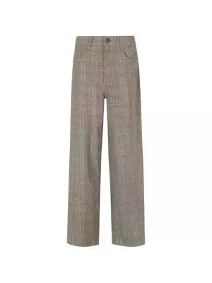 DEPARTMENT 5 Prince Of Wales Check Trousers - Grey