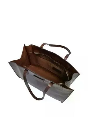 THE BRIDGE Leather Tote Bag