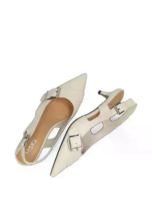 MEXX Tyra Suki Buckle-detail Slingback Pumps