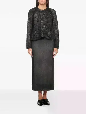 Avant Toi Bouclé-knit Cardigan
