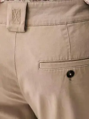 Marc O'polo Pressed-crease Flared Trousers - Neutrals