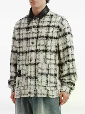MUSIUM DIV. Check-pattern Jacket