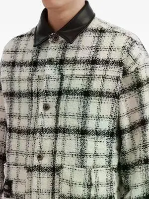 MUSIUM DIV. Check-pattern Jacket