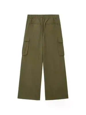 CHOCOOLATE Pleated-detail Cargo Pants - Green