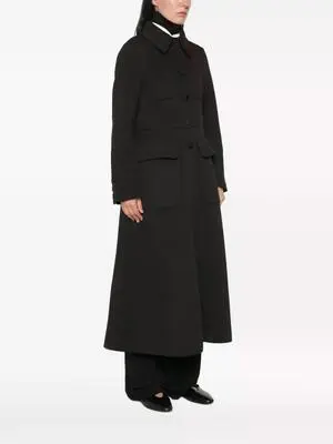 PSOPHIA Button-up Patch-pocket Coat