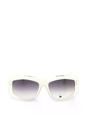 Isabel Marant Geometric-frame Sunglasses - Neutrals