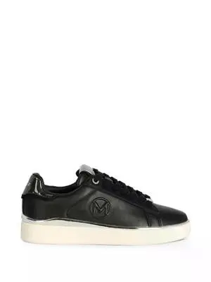 MEXX Pemma Oana Logo-embossed Metallic-trim Sneakers - Black