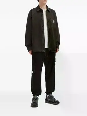 FINGERCROXX Logo-patch Cargo Pants