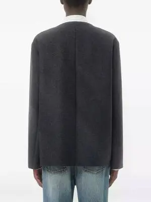 Valentino Garavani Vlogo Collarless Shirt
