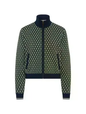 The Upside Viva Margot Geometric-pattern Cardigan