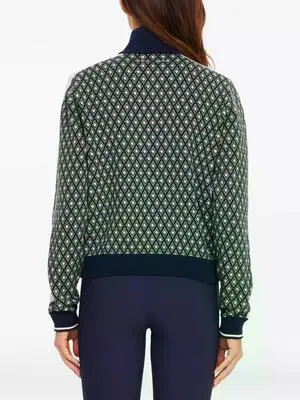 The Upside Viva Margot Geometric-pattern Cardigan