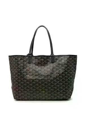 Goyard 2018 Goyardine Saint Louis Pm Tote Bag - Black