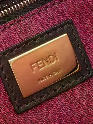 Fendi 2010-2026 Small Zucca Spalmati Roll Tote Bag