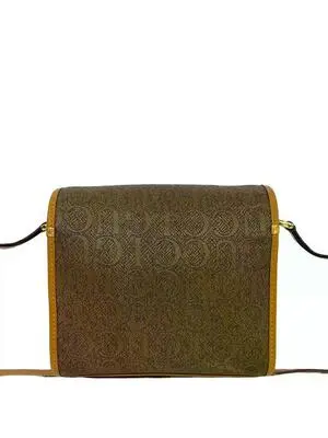 Gucci 1980-1990 Coated Canvas Crossbody Bag