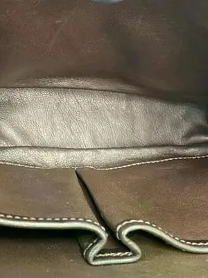 Celine 1970-1980 Leather Horse Carriage Shoulder Bag
