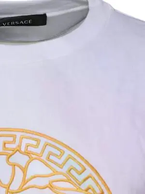 Versace Medusa-embroidered Crew-neck Sweater