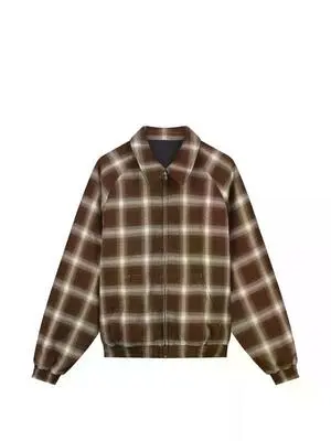 ARTE ANTWERP Reversible Check-pattern Jacket