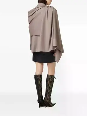 Giuseppe Di Morabito Crystal-embellished Draped Jacket