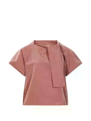 Max Mara Bow-detail Raglan-sleeve Blouse