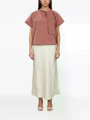Max Mara Bow-detail Raglan-sleeve Blouse