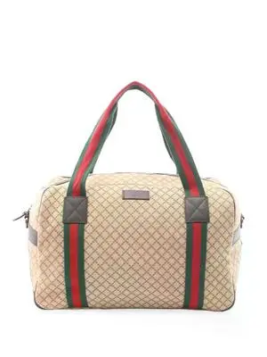 Gucci 2010s Sherry Line Boston Tote Bag - Neutrals