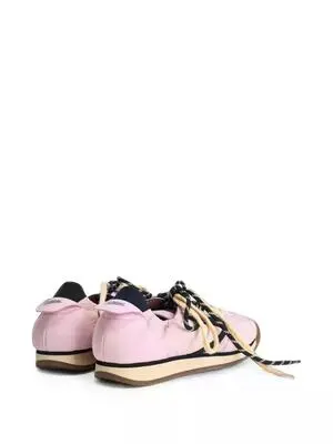 PURAAI Panther Logo-patch Double-lace Sneakers