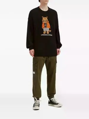 FINGERCROXX Drawstring-waist Cargo Pants