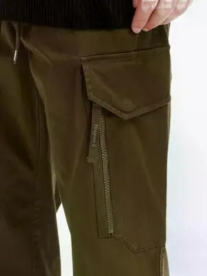 FINGERCROXX Drawstring-waist Cargo Pants