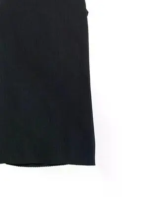 Tibi Cut-out Ribbed-knit Tank Top