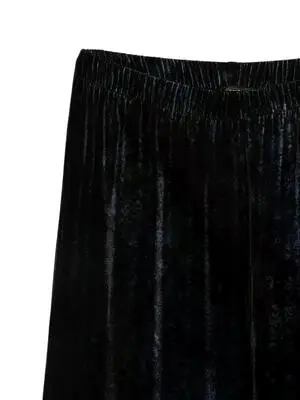 Avant Toi Velvet Wide-leg Trousers