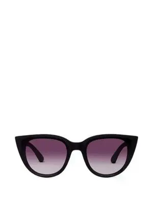 OKKIA Silvia Cat-eye Sunglasses - Black
