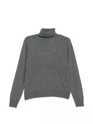 ENTIRE STUDIOS Roll-neck Knitted Sweater - Grey