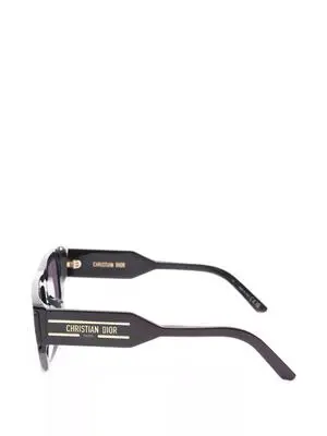 Dior 2010s Diorsignature Sunglasses - Black