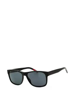 Hugo Rectangular-frame Sunglasses - Black