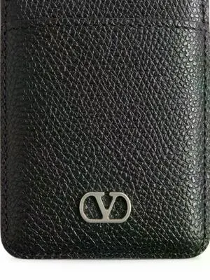 Valentino Garavani Logo-plaque Magnetic Cardholder