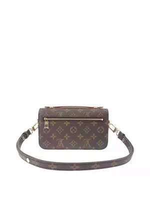 LOUIS VUITTON 2010-2026 Monogram Pochette Metis East West Satchel