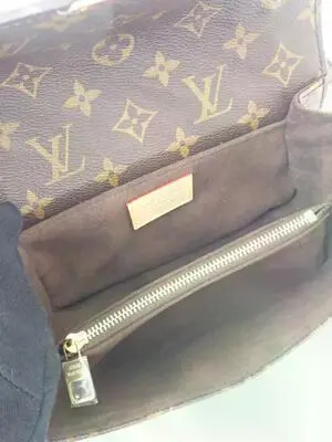 LOUIS VUITTON 2010-2026 Monogram Pochette Metis East West Satchel