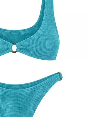 BOUND Crinkled Ring-detail Bikini
