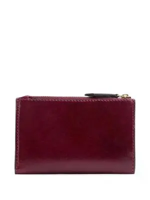 THE BRIDGE Leather Wallet - Red
