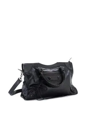 Balenciaga Le City Bag Leather Medium Satchel