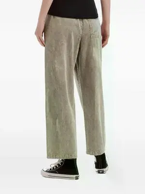 FINGERCROXX Corduroy Pleated Trousers