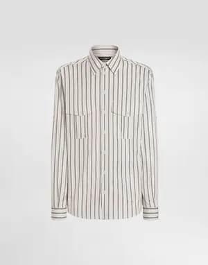 Dolce & Gabbana Striped Martini Shirt Shirts