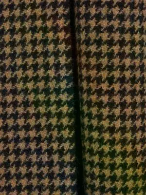 DANIELA GREGIS Houndstooth-wool Sash-waist Coat